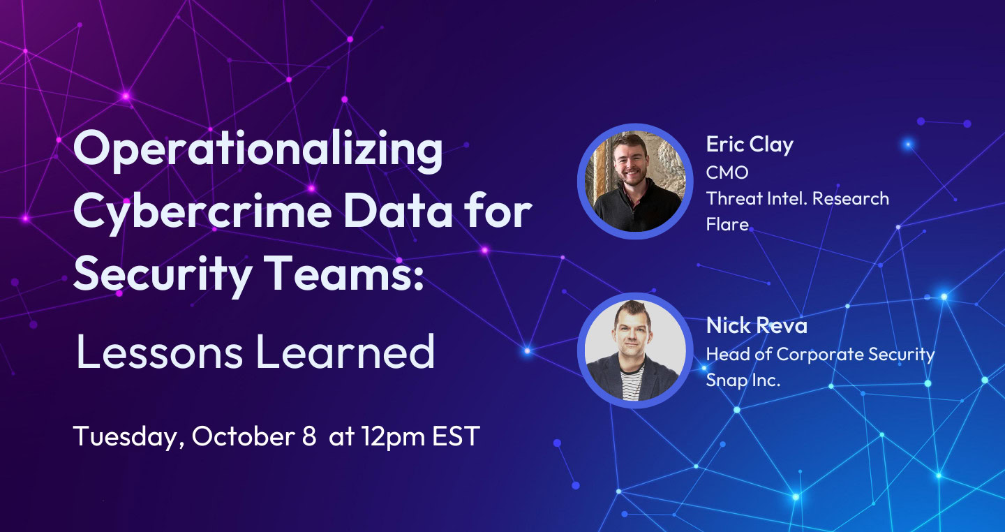 Operationalizing Cybercrime Data for Security Teams: Lessons Learned ...